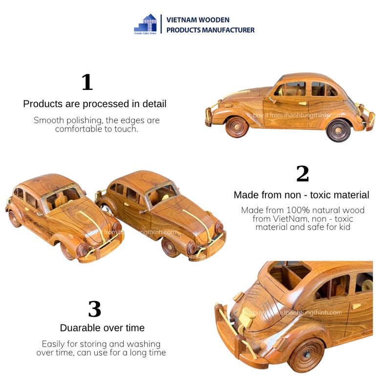 Wholesale Unique Wooden Classic Car Model for Decoration