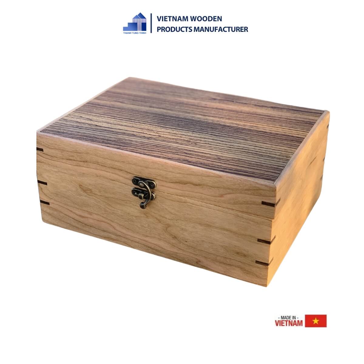 Rustic Customized Wooden Box for Wholesale Orders