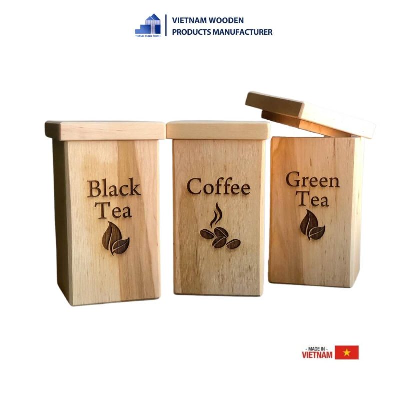 Wooden Coffee Boxes - Thanhtungthinh