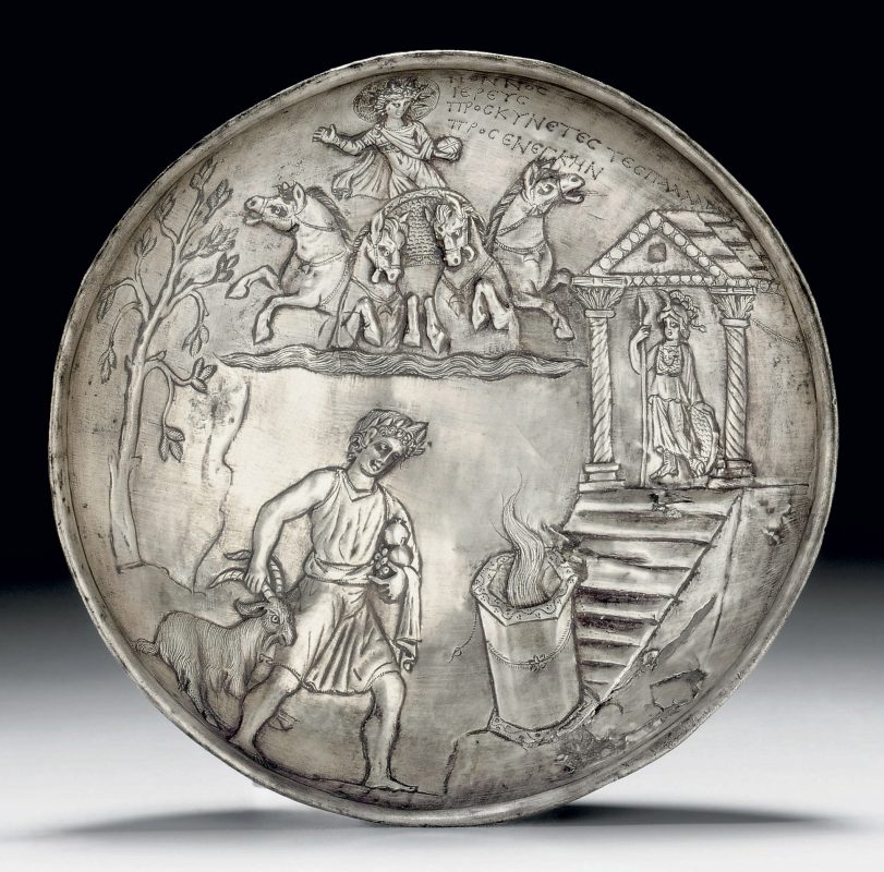 ancient roman dinnerware